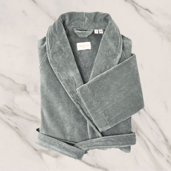 Frette | Intimates & Sleepwear | Nwt Frette Shawl Collar Robe M | Poshmark
